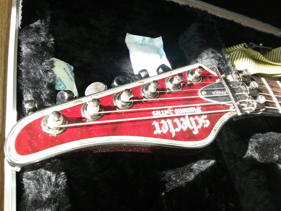 Schecter Hellraiser Sunset FR - Reverse Headstock