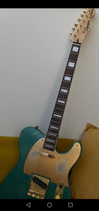 Squier Tele 40th Anniversary Gold Edition Relic
