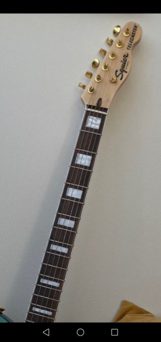 Squier Tele 40th Anniversary Gold Edition Relic
