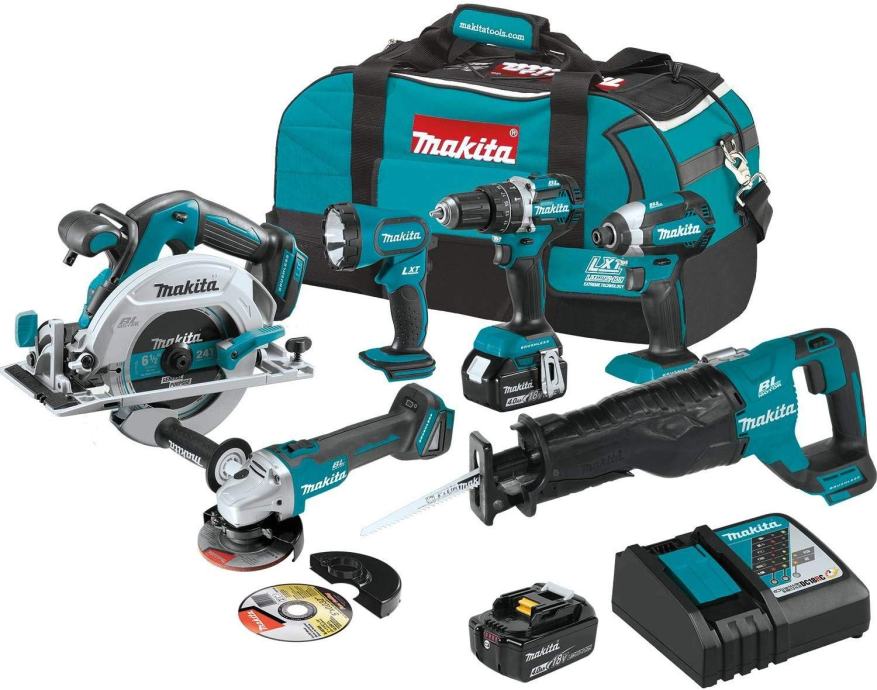 MAKITA 18v aku set alata 7 djelova malo rabljeno