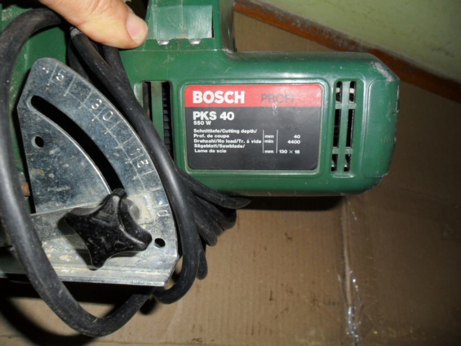 Ručna kružna pila manja profi ili cirkular BOSCH PKS 40 550W