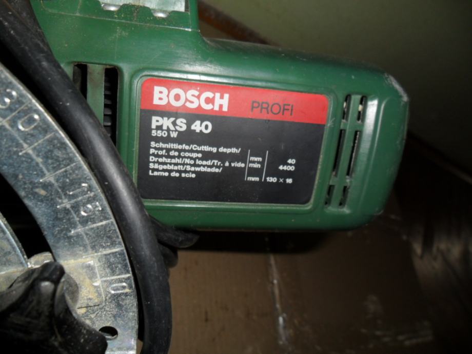 Ručna kružna pila manja profi ili cirkular BOSCH PKS 40 550W