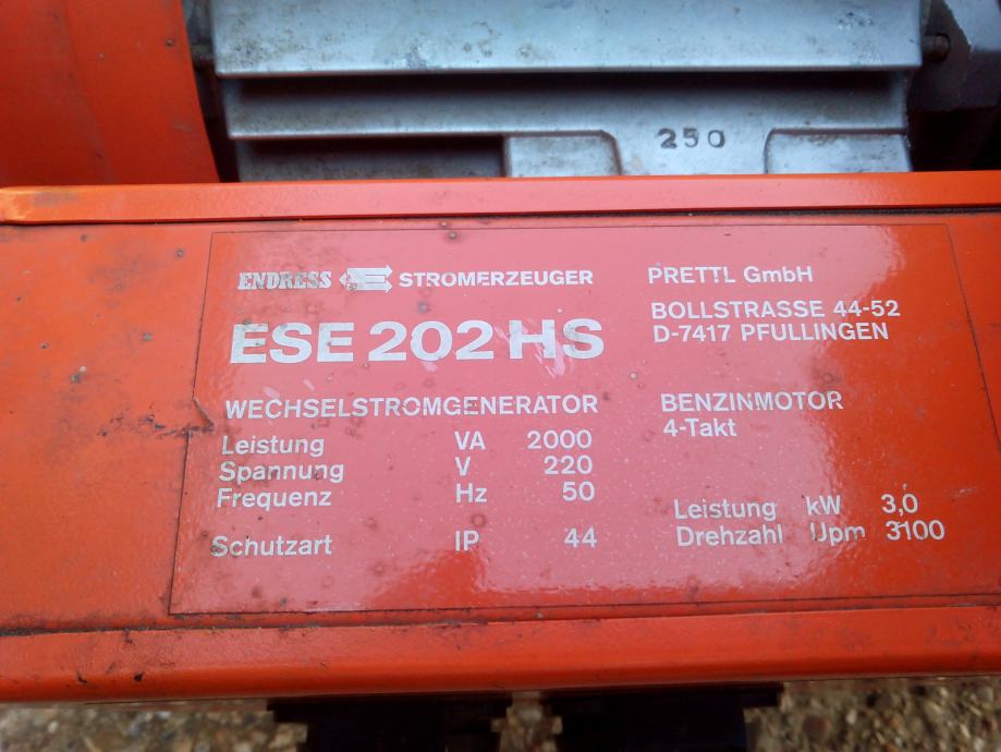 Elektro agregat Endress ESE 202HS