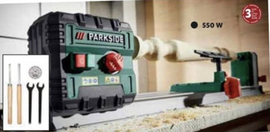 Parkside tokarski stroj