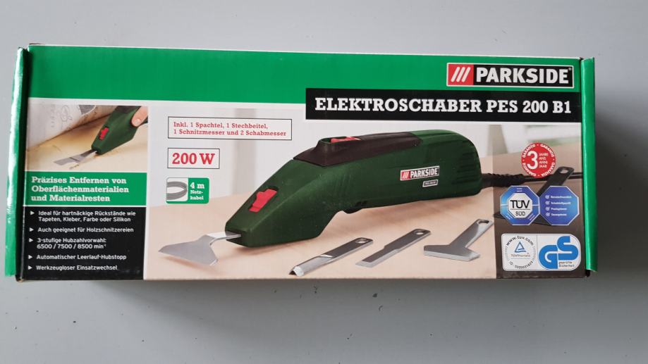 PRODAJEM PES 200 B1 PARKSIDE EL.STRUGAČ NOVO I NEKORIŠTENO