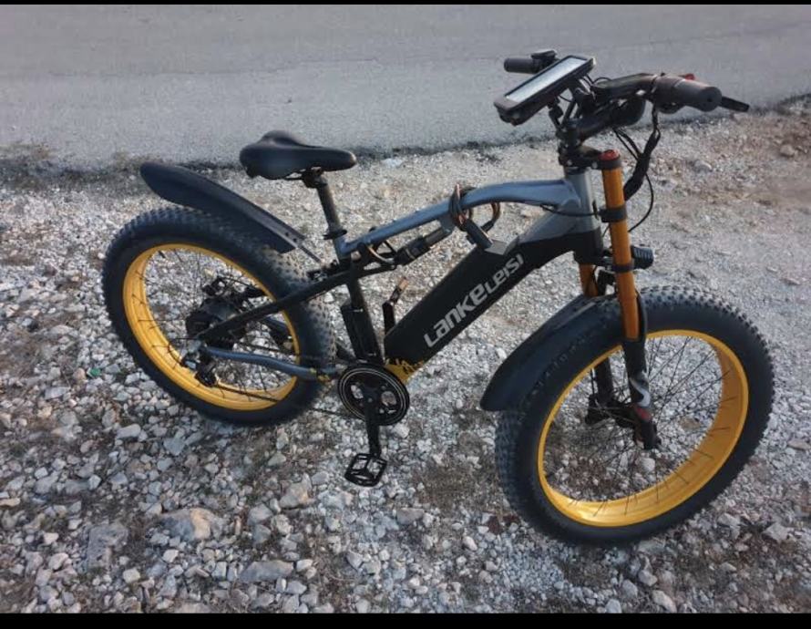 Atraktivni brdski e-bike LANKELEISI RV700 za sve uvjete voznje.