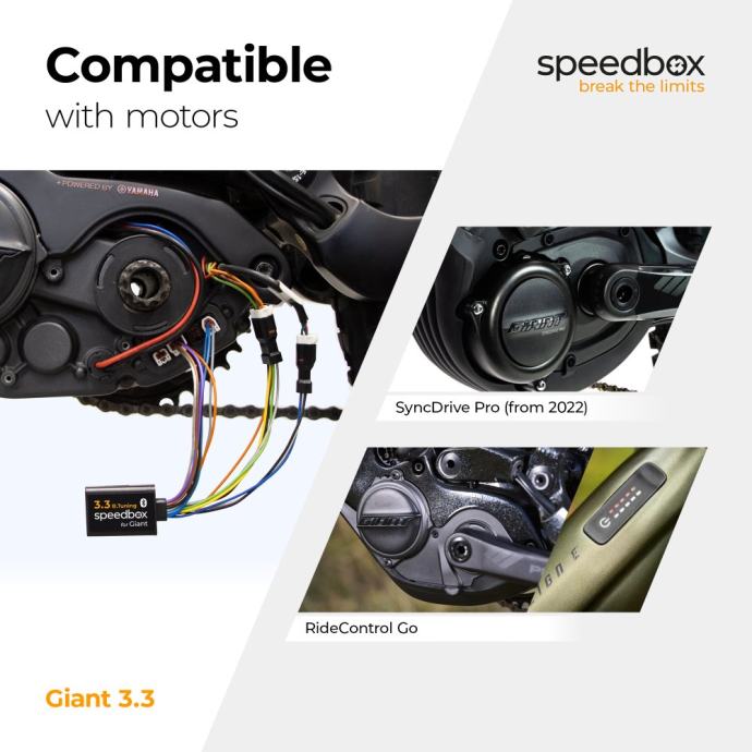 ČIP za skidanje blokade motora GIANT - SpeedBox 3.3 B.Tuning