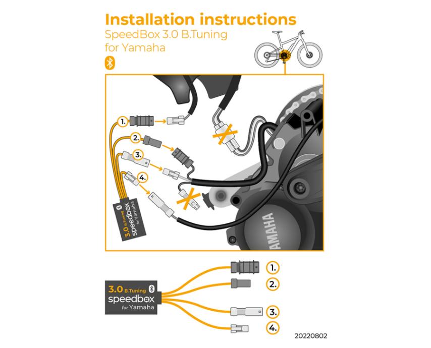 ČIP za skidanje blokade motora YAMAHA (SpeedBox 3.0 B.Tuning)