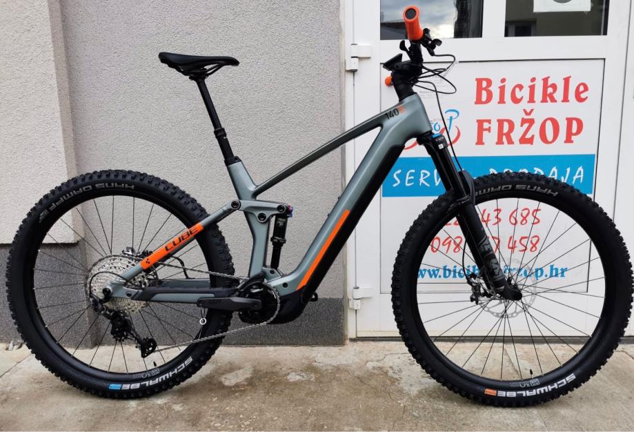 CUBE STEREO HYBRID 140 HPC SL 750 29 FLASHGREY´N´ORANGE 2022