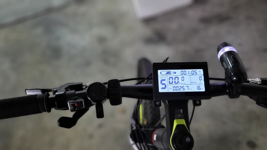 Električni bicikl, 1500 W motor, 50km/h, 16 Ah baterija