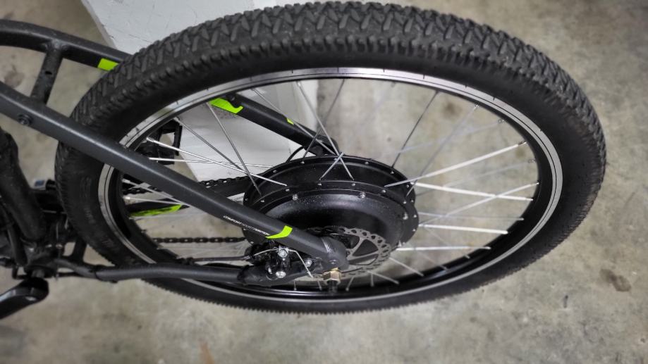 Električni bicikl, 1500 W motor, 50km/h, 16 Ah baterija