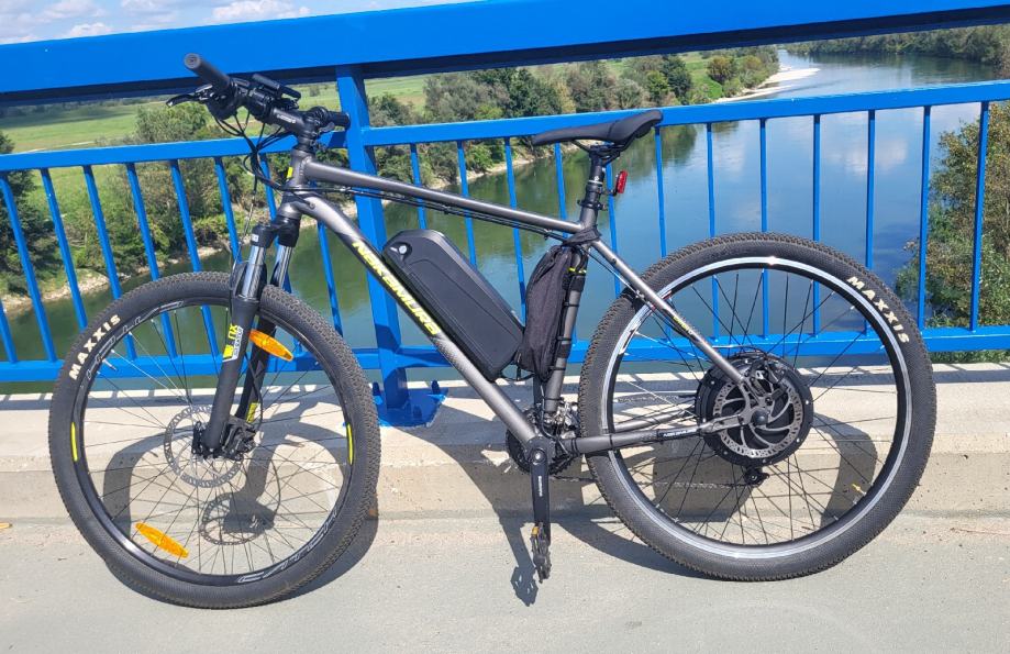 Električni bicikl Nakamura, 1500 W motor, 19,2 Ah baterija, 55km/h