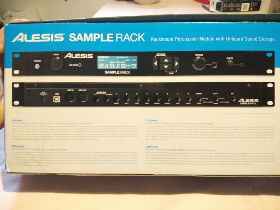 Alesis sample rack
