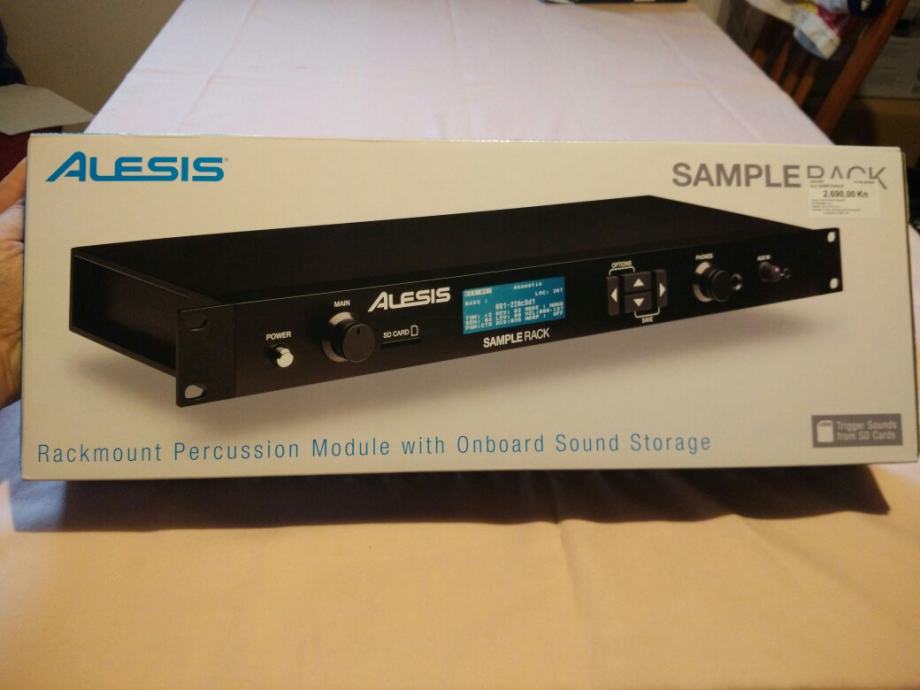 Alesis sample rack