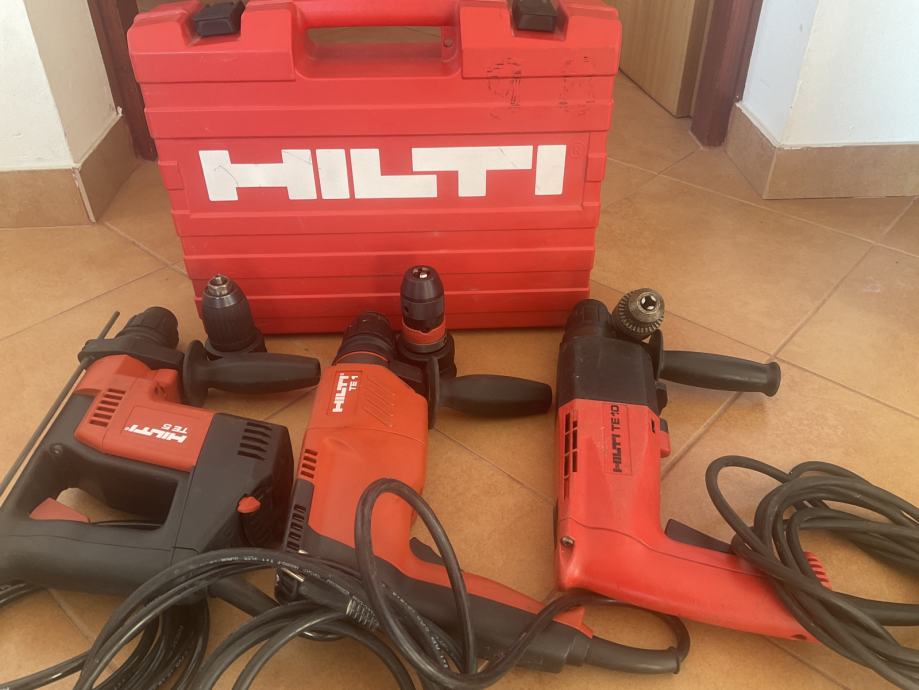 Hilti udarne bušilice i boreri
