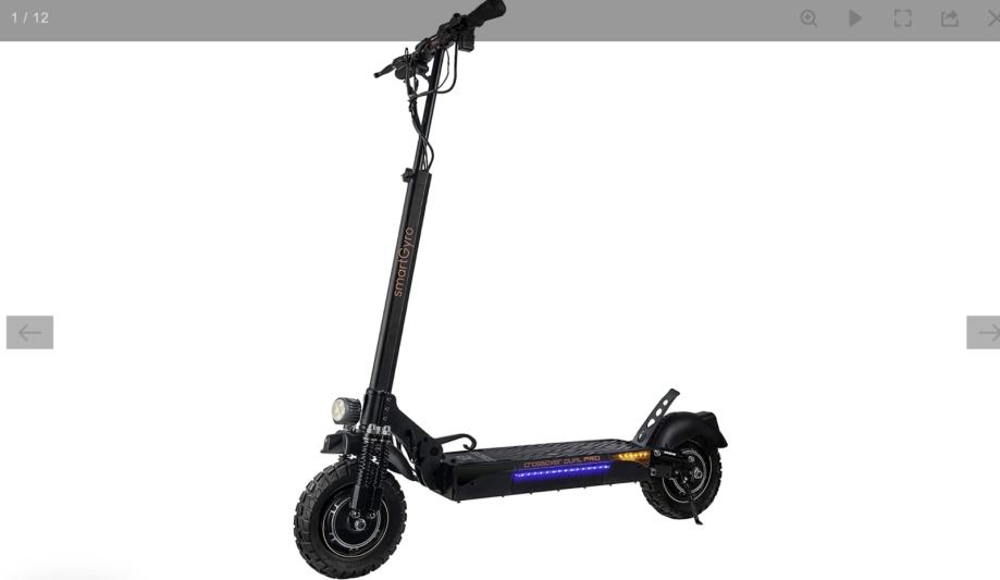 Električni romobil SmartGyro Crossover Dual Pro - 2400W