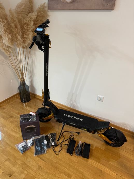 MS ENERGY E-ROMOBIL VORTEX Gold + Ms Energy Kaciga + dupli punjač