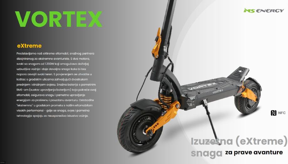 MS energy VORTEX, AKCIJA! NOVI MODEL 2024!