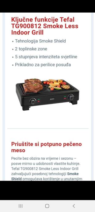 Tefal elektricni rostilj