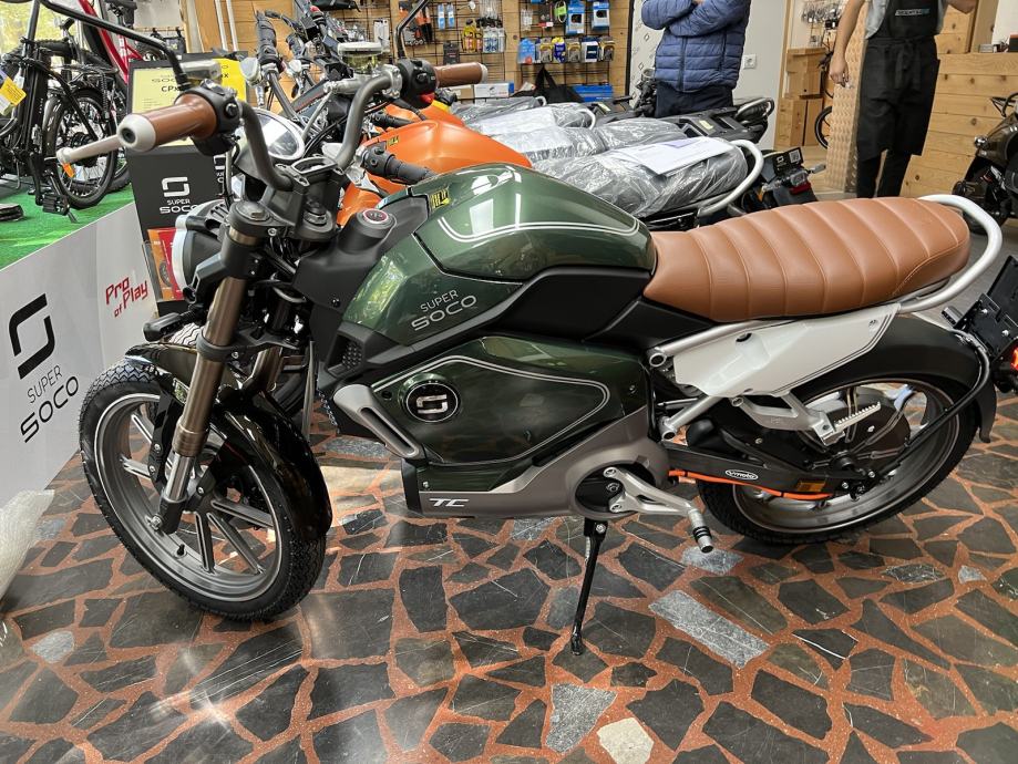 Super Soco TC, 2022 god.