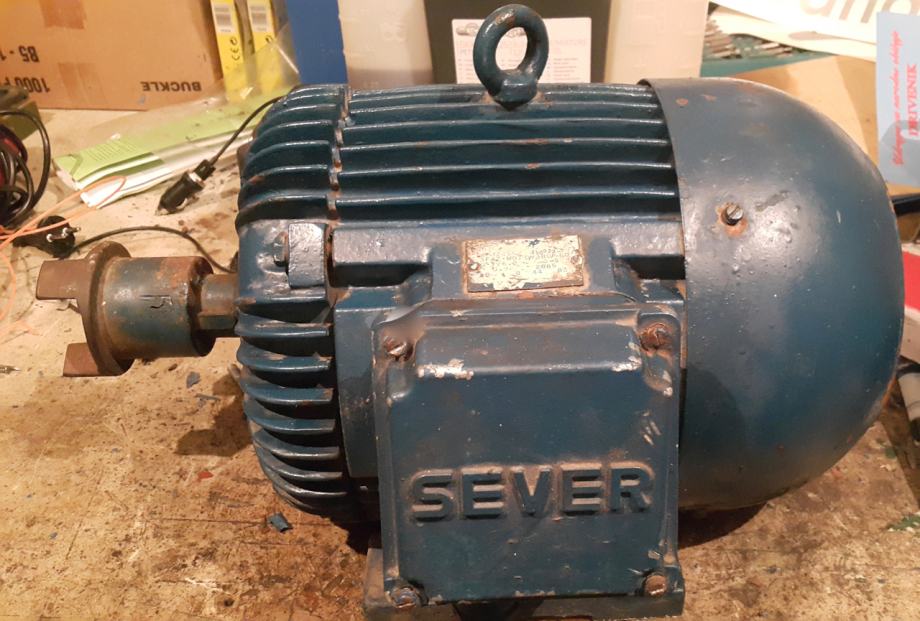 Elektromotor 5.5 kw SEVER 2.800 okretaja ***ZAMJENA***