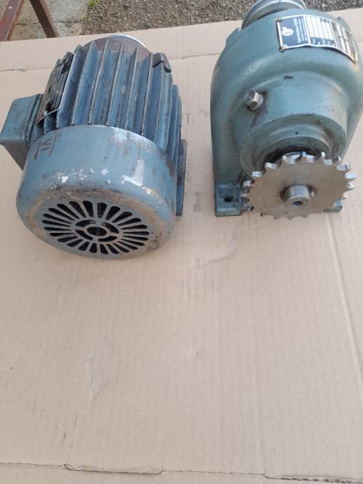 Elektromotor i reduktor u kompletu