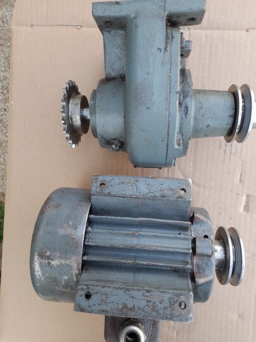 Elektromotor i reduktor u kompletu