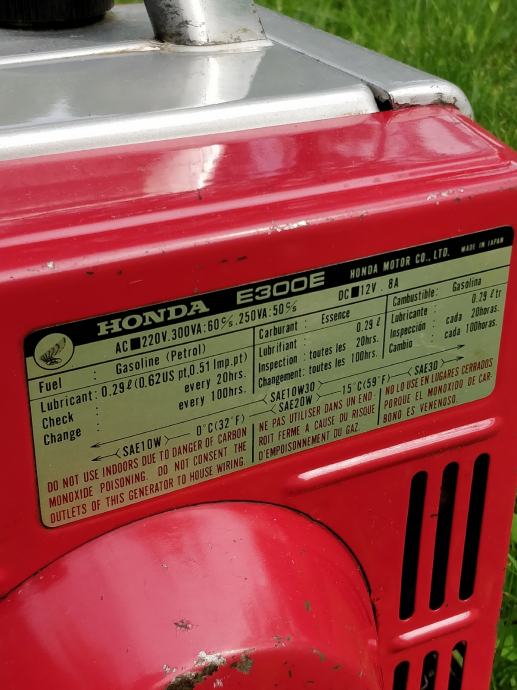Honda Generator E300