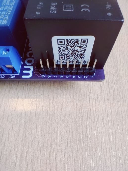 220VAC I2C 8-kanalna relejna ploča za Arduino Raspberry 1.8-5VDC