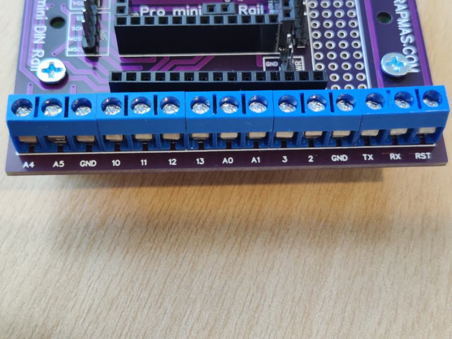 Adapter za Arduino Pro Mini DIN šina rail