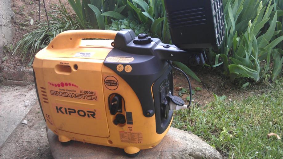 AGREGAT Kipor IG2000 s digitalnim sinusnim invertorom