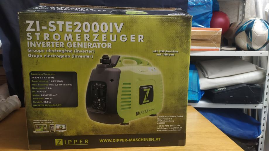 Agregat Zipper Zi-ste 2000 iv
