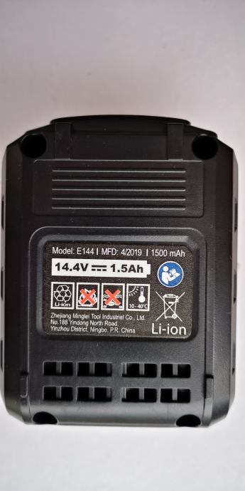 Akumulatorska bušilica Iskra ML-CD92–144, novo, račun i jamstvo.