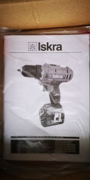 Akumulatorska bušilica Iskra ML-CD92–144, novo, račun i jamstvo.