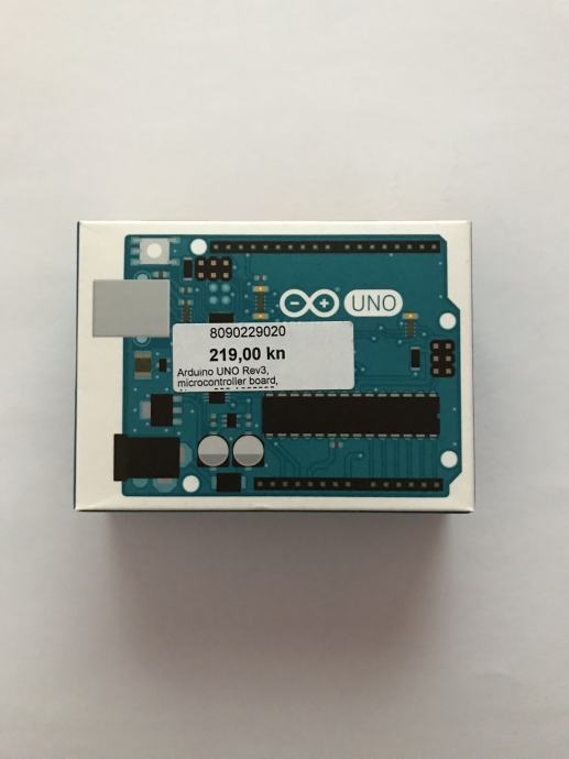 Arduino UNO Rev3, microcontroller board Arduino UNO Rev3, microcontroller board