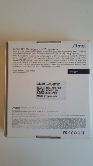 Atmel Ice Basic Debugger And Programmer For Arm And Avr