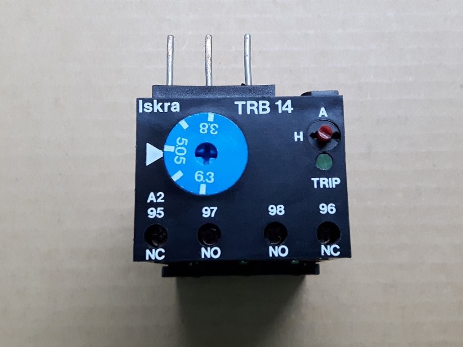 bimetalni releji Iskra TRB 14