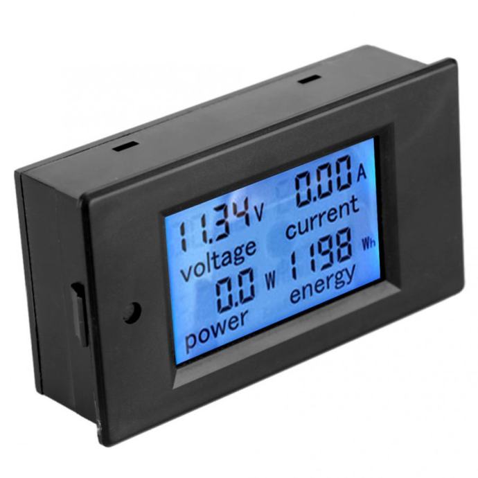 Digitalni panel DC volt-amp-wat metar 100V/20A - Display 7mm 4 brojke