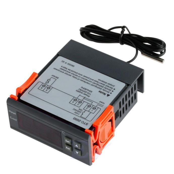 Digitalni termostat -55 do +120°C - 220V