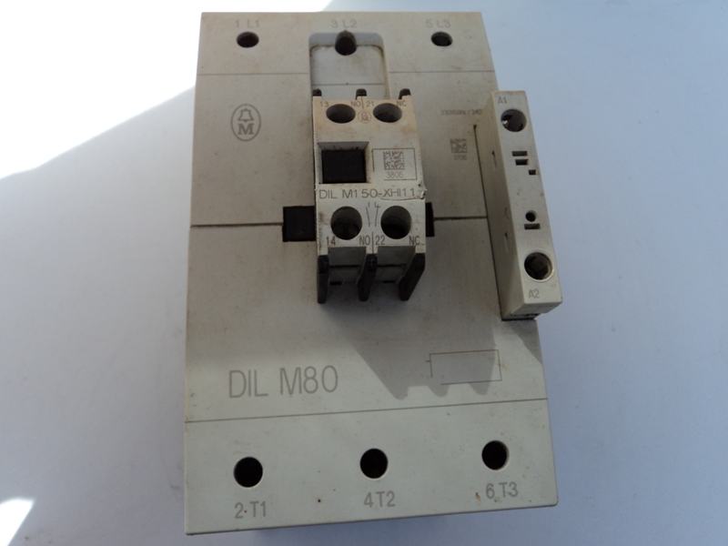 DIL M80 MOTOR KONTAKTOR MOELLER 80A/37 kW