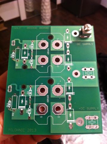 DRSSTC /SSTC Half-bridge pcb