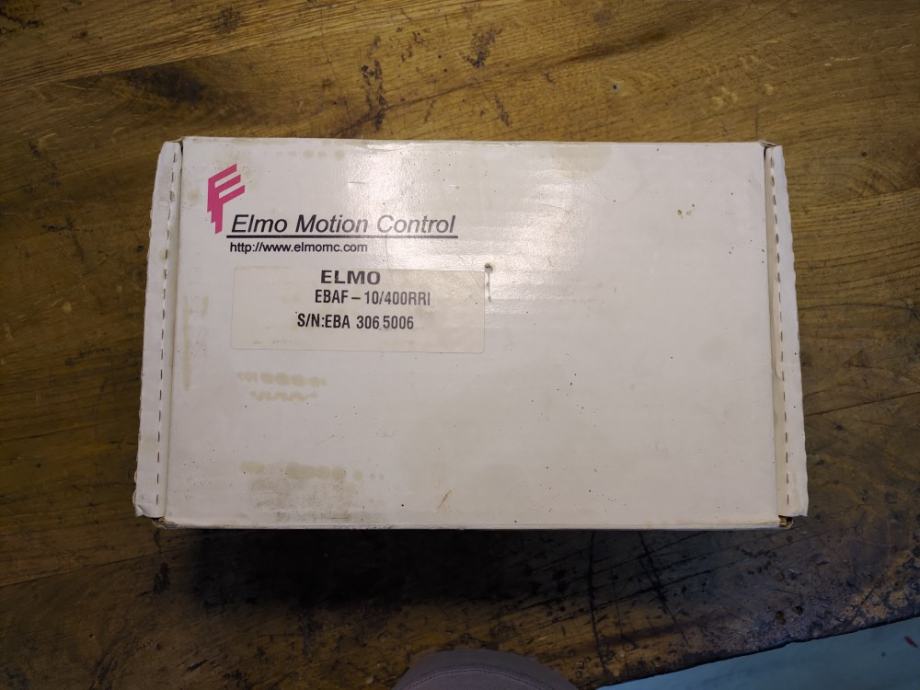 ELMO EBAF motor driver 10/400RRI NOVO