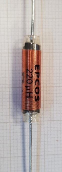 Induktivitet 220uH, 0.5A Epcos