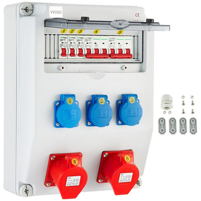 Industrijski razvodni građevinski elektro ormar jednofazni i trofazni