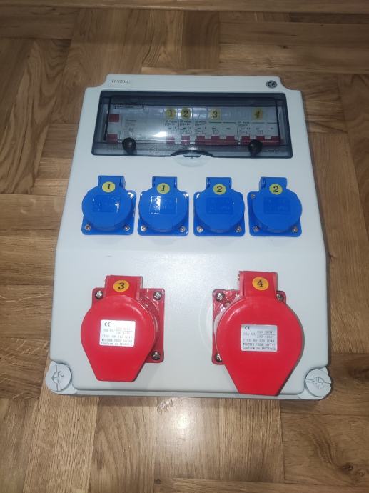 Industrijski razvodni građevinski elektro ormar jednofazni i trofazni