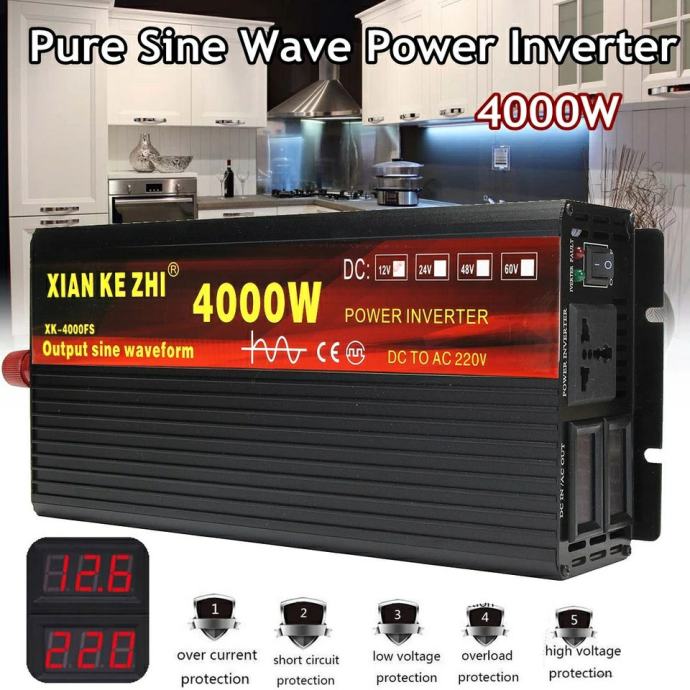Inverter 12/24V-220V NOVO