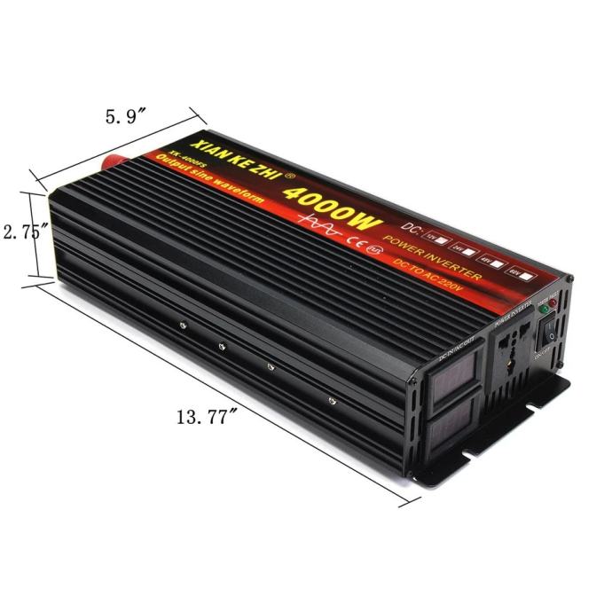 Inverter 12/24V-220V NOVO