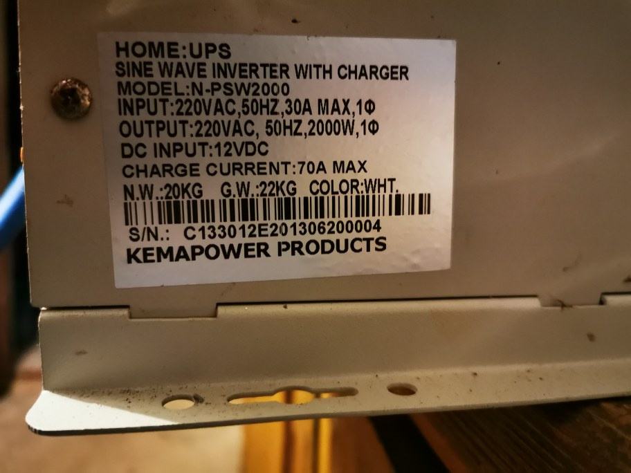 Kema Power Inverter Charger