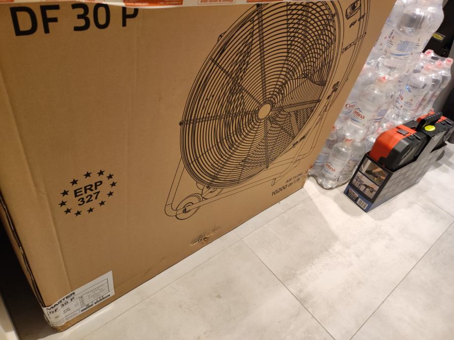 Master DF30 drum fan industrijski aksijalni ventilator ! Novo