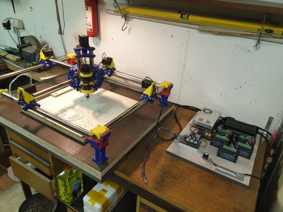 MPCNC 3D printani CNC router